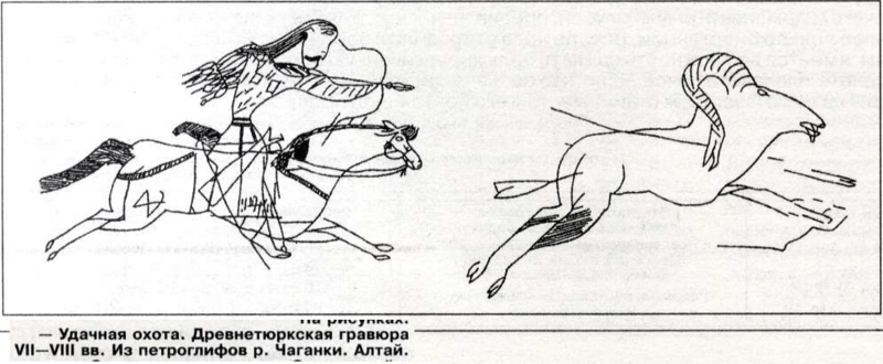 Image: Turkic hunting scene, Gokturk period Altai Image: Turkic hunting scene, Gokturk period Altai
