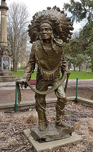 Clinton Rickard Facts for Kids