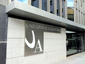 Universitat d'Andorra Facts for Kids