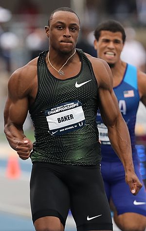 Ronnie Baker (athlete) Facts for Kids