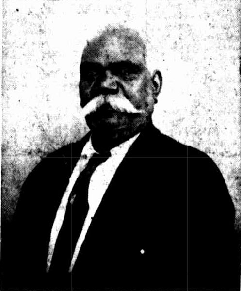 Image: Jupiter Mosman, a few months prior to his death in 1945