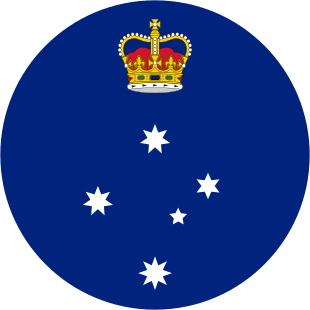 Image: State Badge of Victoria (Australia)-alternate