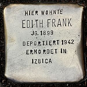 Edith Frank Facts for Kids