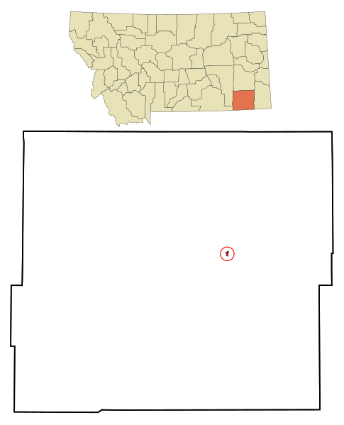 Image: Powder River County Montana Incorporated and Unincorporated ...