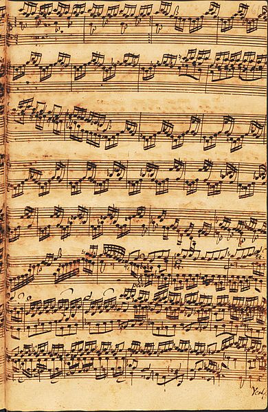 Image: Toccata and Fugue in D minor, BWV 565 (Johannes Ringk manuscript ...