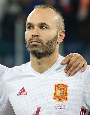 Andrés Iniesta Facts for Kids
