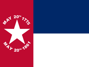 Flag of North Carolina Facts for Kids