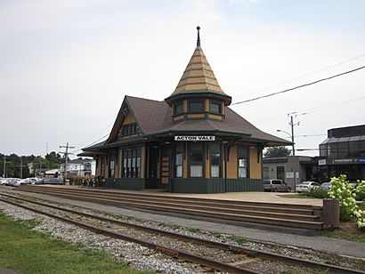 Acton Vale station Facts for Kids