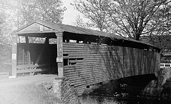 Bells Mills Covered Bridge Facts for Kids