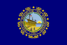Flag and seal of New Hampshire Facts for Kids