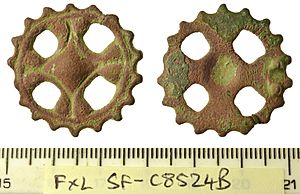 Anglo-Saxon brooches Facts for Kids