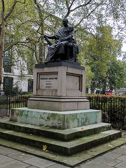 Statue of Charles James Fox Facts for Kids