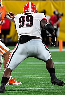 Jordan Davis (American football) Facts for Kids