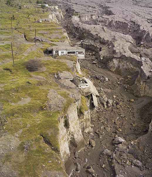 Image: Soufrière Hills volcanic aftermath (Aerial views, Montserrat ...