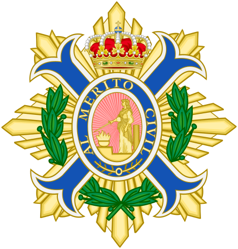 Image: Star of the Collar Grade of the Spanish Order of the Civil Merit