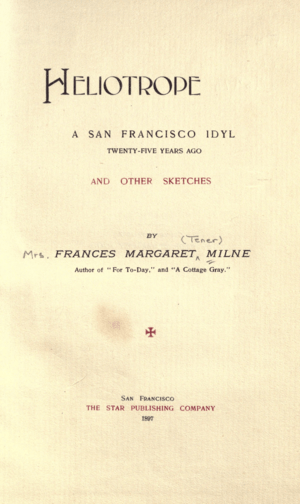 Frances Margaret Milne Facts for Kids