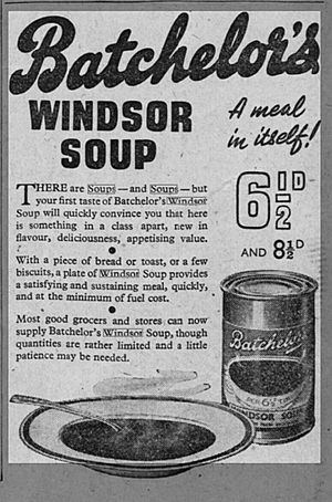 Windsor soup Facts for Kids