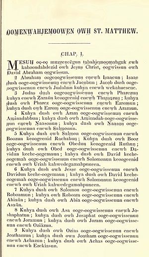 Ottawa dialect Facts for Kids