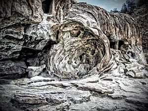 Soda Dam Hot Spring Facts for Kids