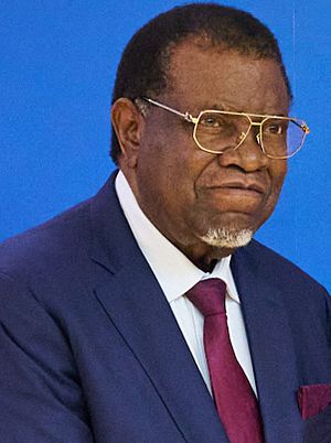 Hage Geingob Facts for Kids