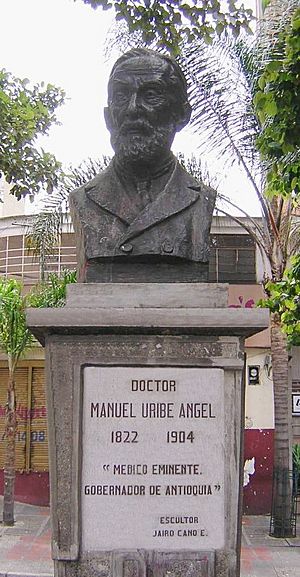 Manuel Uribe Ángel Facts for Kids