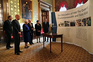 List of Commonwealth visits made by Elizabeth II Facts for Kids