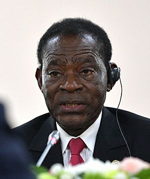 Teodoro Obiang Nguema Mbasogo Facts for Kids