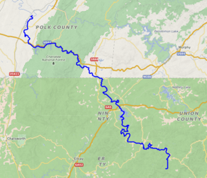 Toccoa/Ocoee River Facts for Kids