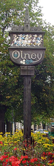 Olney, Buckinghamshire Facts for Kids