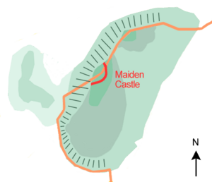 Maiden Castle, Cheshire Facts for Kids