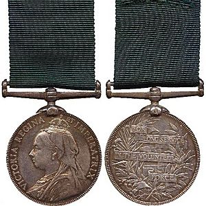 Volunteer Long Service Medal for India and the Colonies Facts for Kids