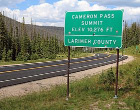 Cameron Pass (Colorado) Facts for Kids