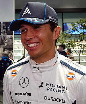 Alex Albon Facts for Kids