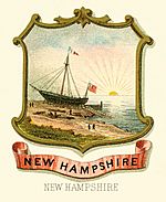 Flag and seal of New Hampshire Facts for Kids