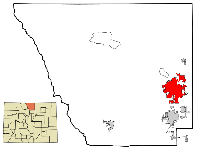 Image: Larimer County Colorado Incorporated and Unincorporated areas ...