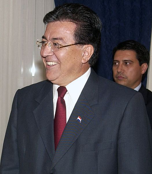 Image: Nicanor Duarte Frutos on Aug. 16, 2005