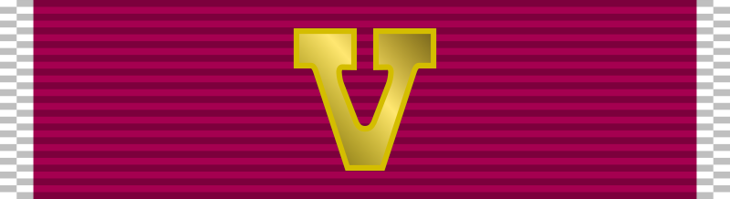 Image: Legion of Merit ribbon with "V" device (USN and USMC)