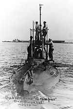 USS Grampus (SS-4) Facts for Kids