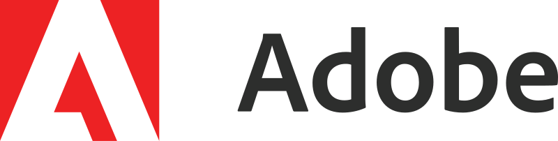 Image: Adobe Systems logo and wordmark (2017)