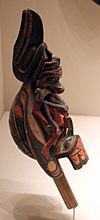 Haida ceremonial dance rattle (Indianapolis Museum of Art) Facts for Kids