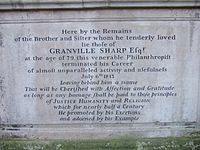 Granville Sharp Facts for Kids