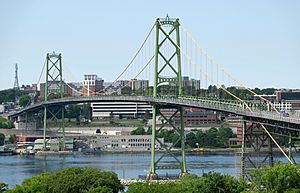 Angus L. Macdonald Bridge Facts for Kids
