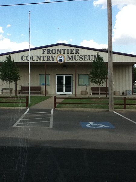 Image: Frontier Country Museum in Crescent, Oklahoma