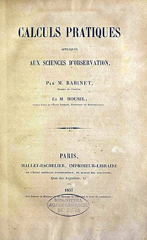 Jacques Babinet Facts for Kids