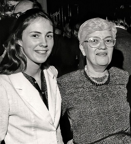 Image: Judith Young and Vera Rubin, 1988