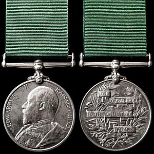 Volunteer Long Service Medal for India and the Colonies Facts for Kids