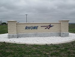 Rhome, Texas Facts for Kids