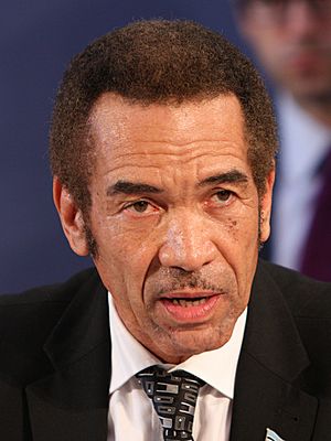 Ian Khama Facts for Kids