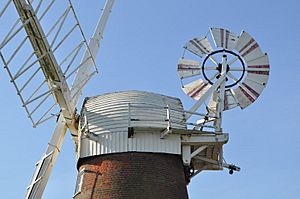 Stracey Arms Windpump Facts for Kids