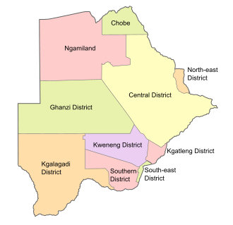 Districts of Botswana Facts for Kids